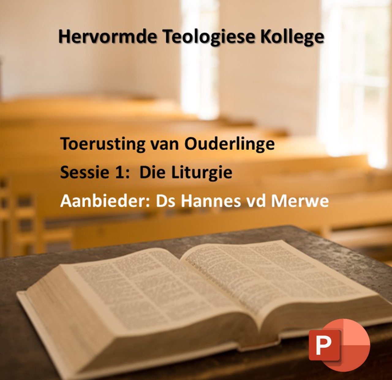 Ouderlinge | Hervormde Teologiese Kollege